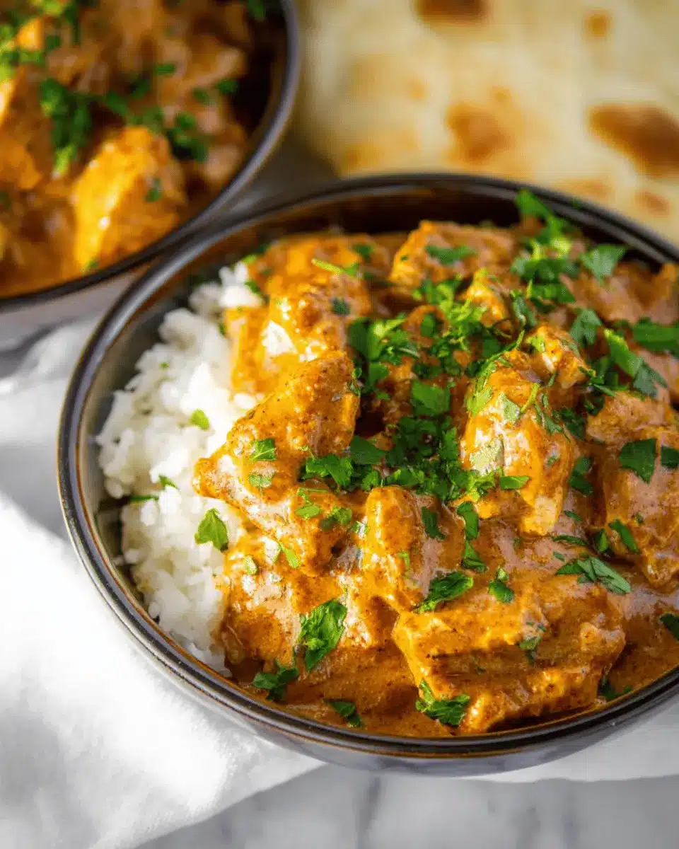 slow cooker butter chicken