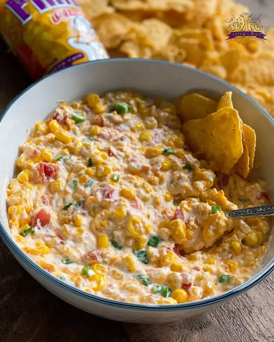 Fiesta Corn Dip with Rotel