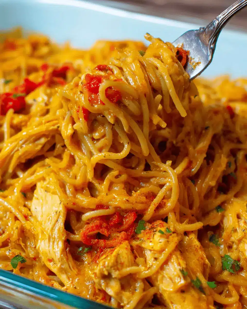 spicy chicken spaghetti