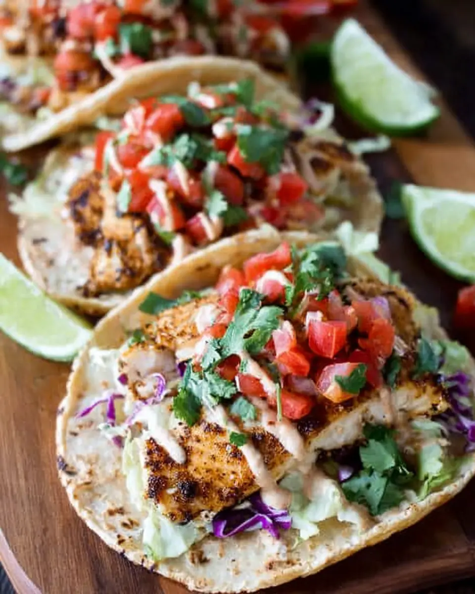 grilled fish tacos